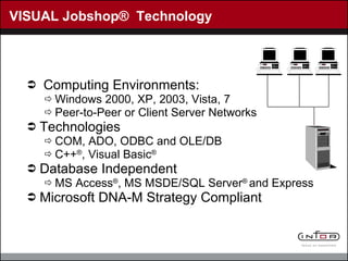 Infor VISUAL Jobshop from Travis Consulting | PPT