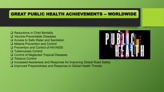 Definition and concepts of public health | PPTX