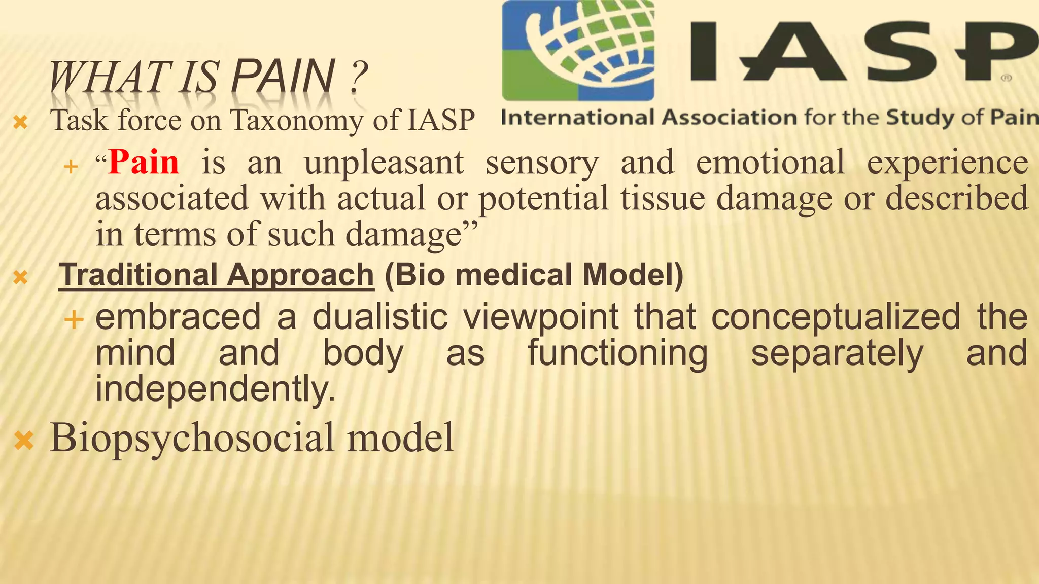 oro-facial pain (other than neuralgias) | PPTX