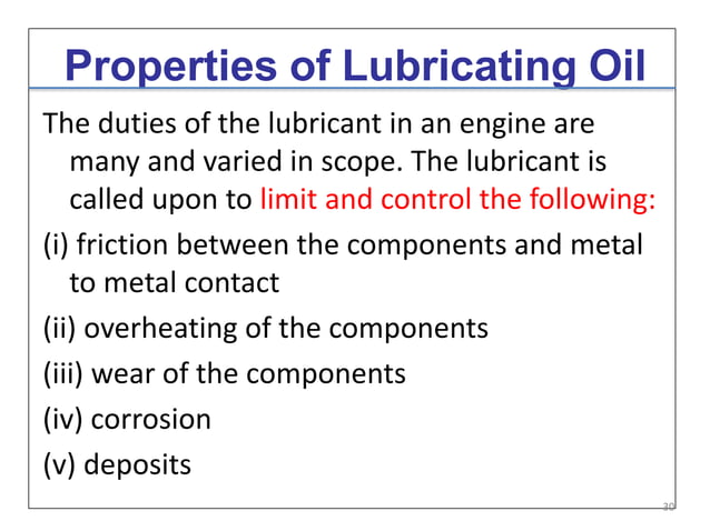 Lubrication System - IC Engine - Unit-III | PPTX