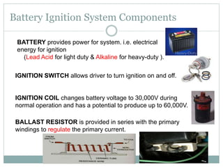 Ignition Systems in SI Engines | PPTX