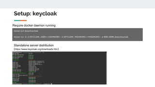 Draft: building secure applications with keycloak (oidc/jwt) | PPTX | Web Development | Internet