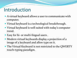 Virtual Keyboard | PPT