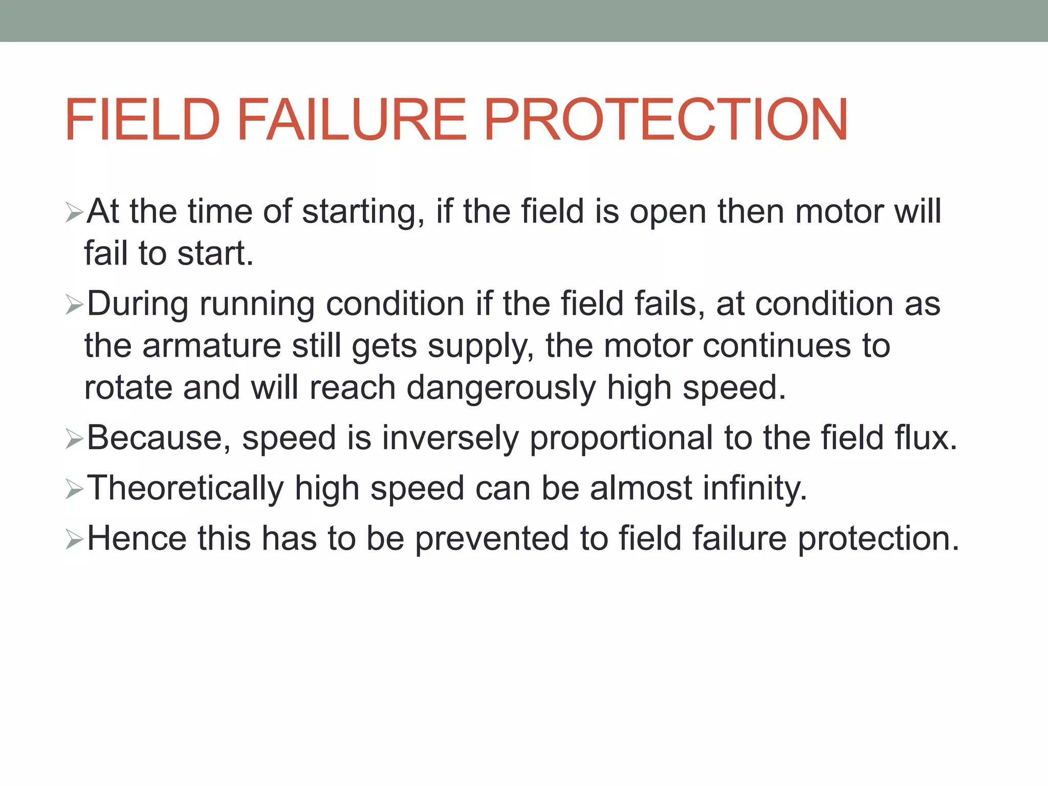CONTROL OF ELECTRICAL MACHINES | PPTX
