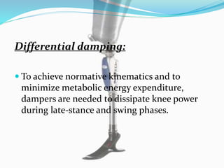 Designof a fully passive prosthetic knee | PPTX