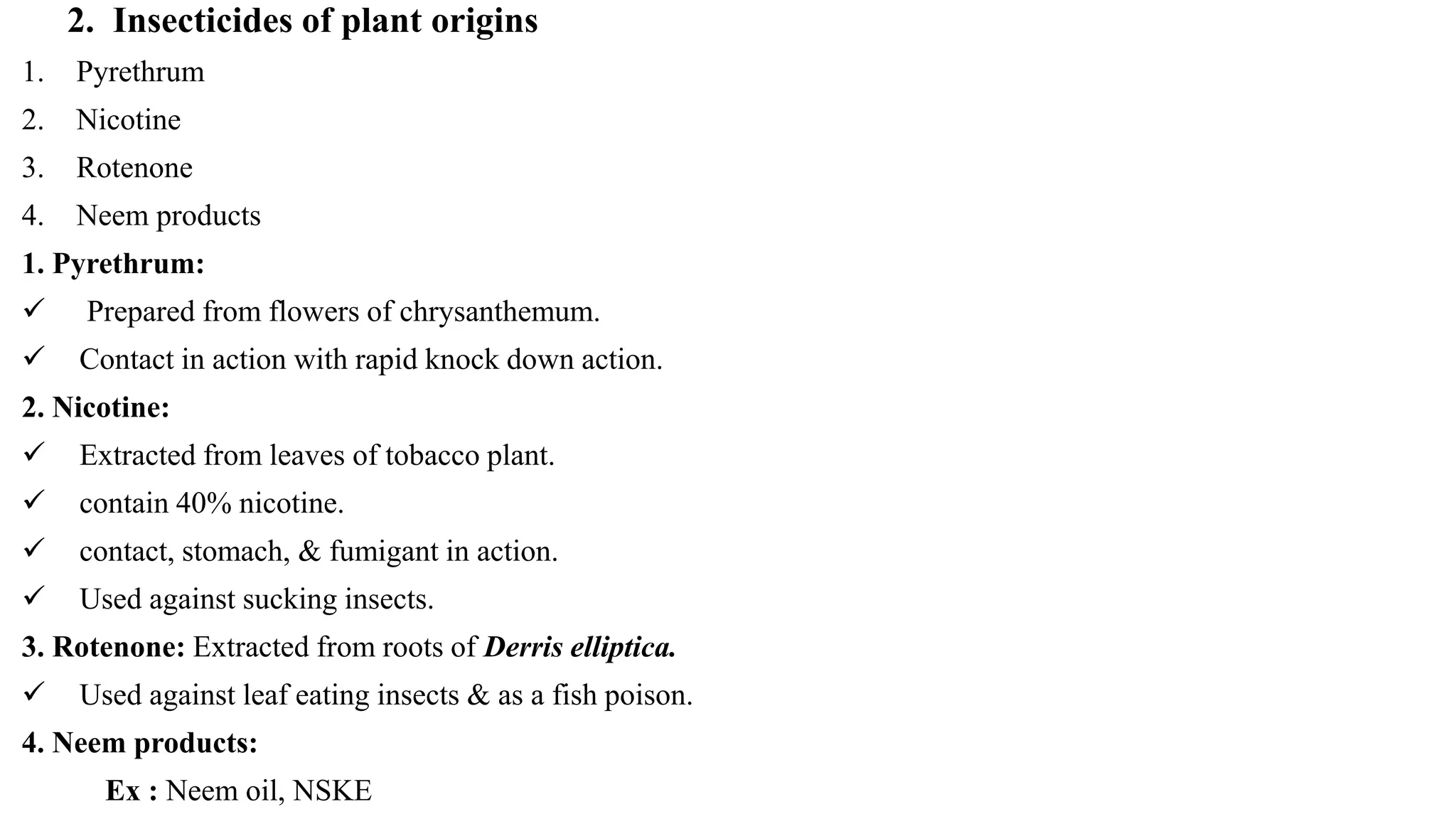 Classification of insecticides based on chemical nature | PPTX
