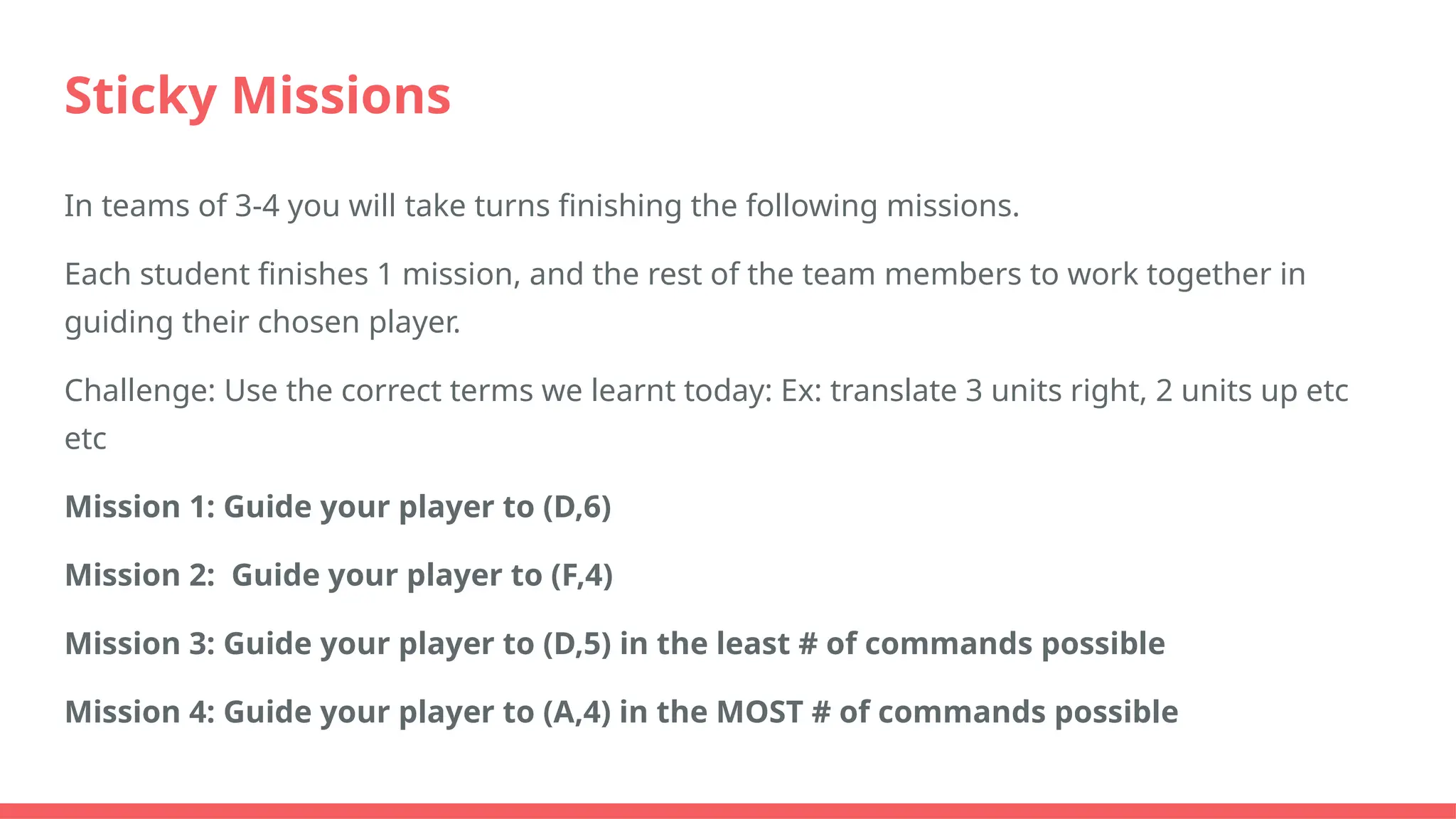 transformations- movement and location for grade 4 or 5 classs | PPTX