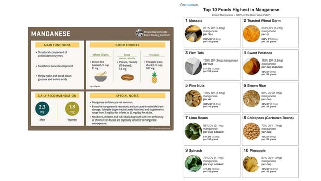 USES OF MANGANESE IN AGRICULTURE | PPTX | Science