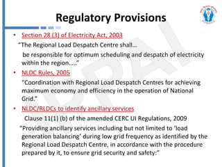 Drivers of Ancillary Services in India | PPT