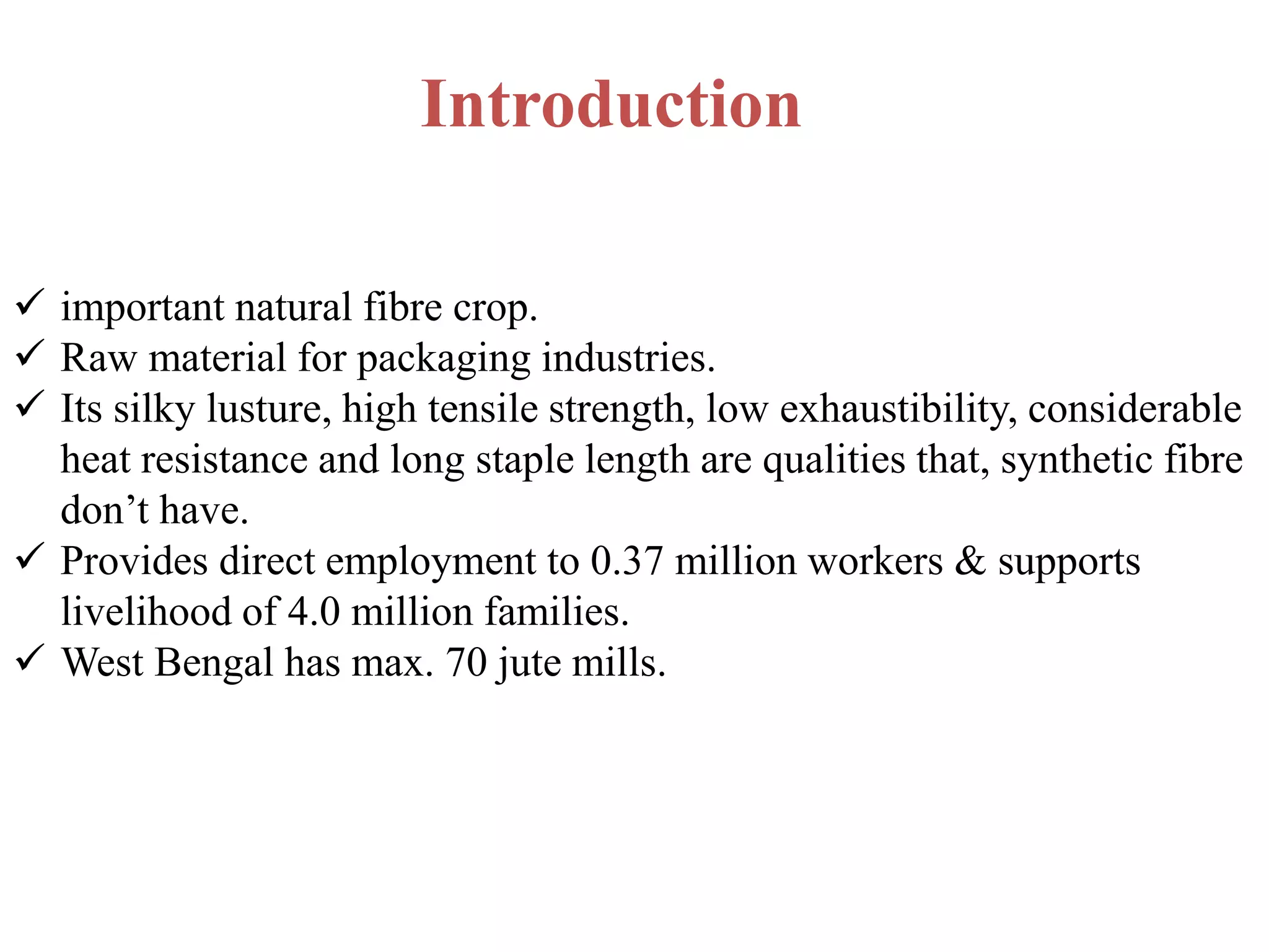 RETTING PROCESS IN JUTE | PPTX