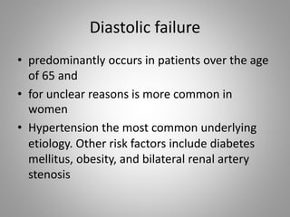 diastolic dysfunction | PPTX