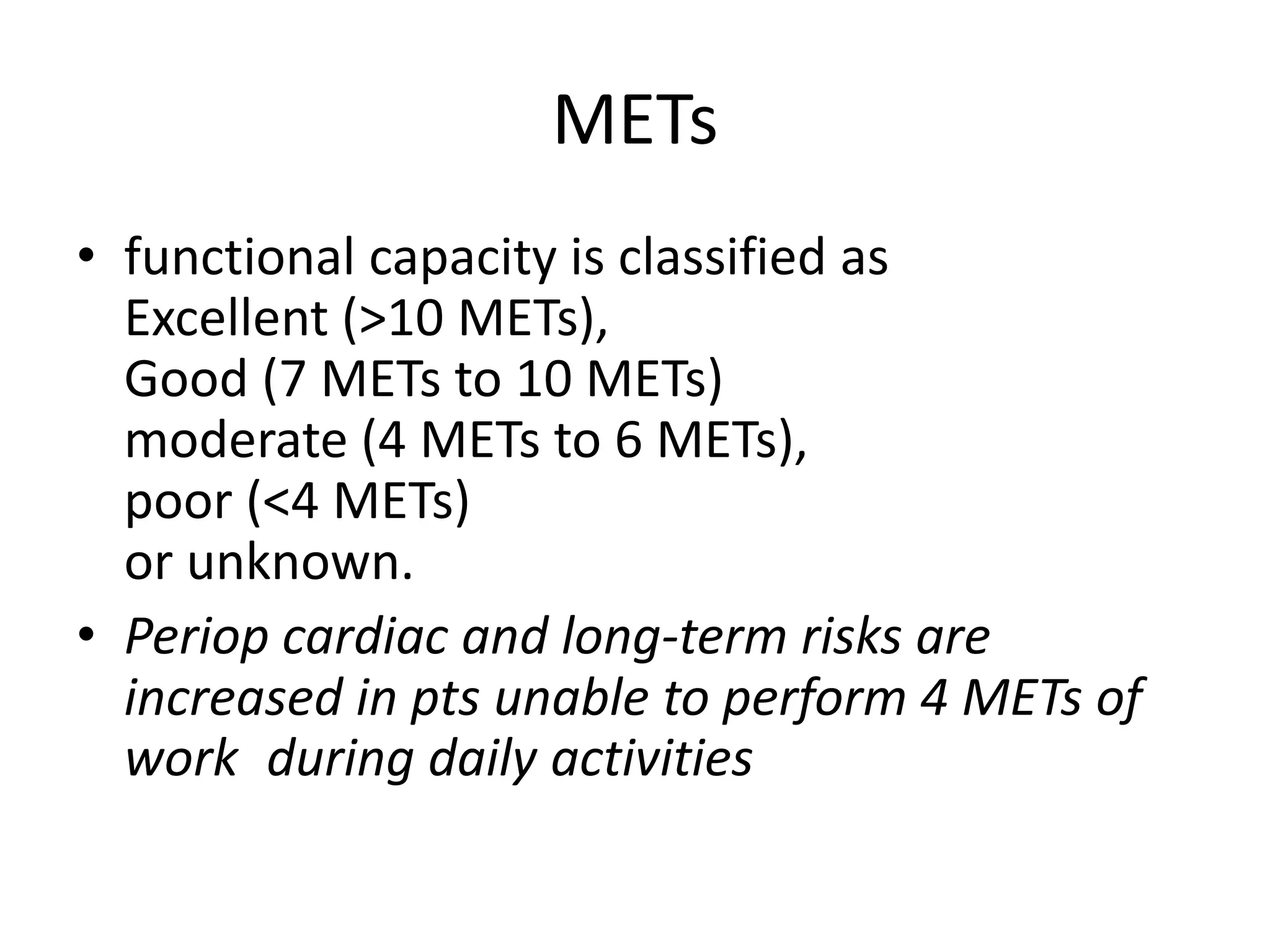 pre op evaluation of cardiac pts for non-cardiac surgery | PPTX