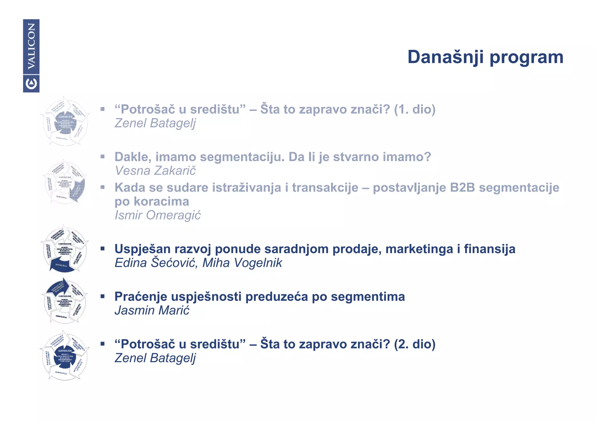 Valicon/SPSS konferencija - 21.4.2011 - Sarajevo | PPT