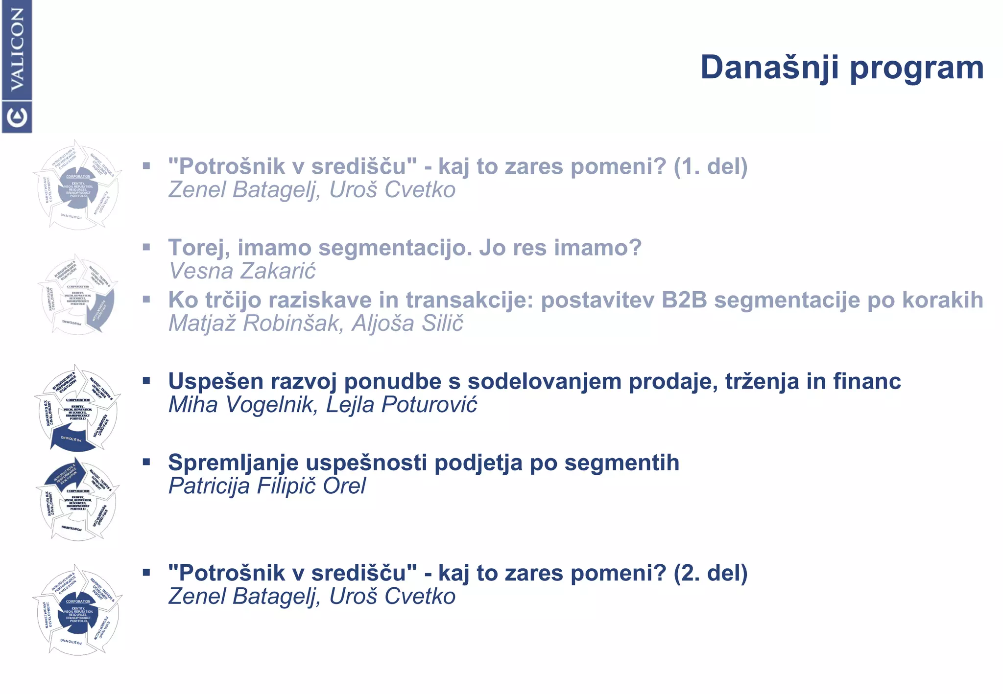 Valicon/SPSS konferenca 2011 | PPT