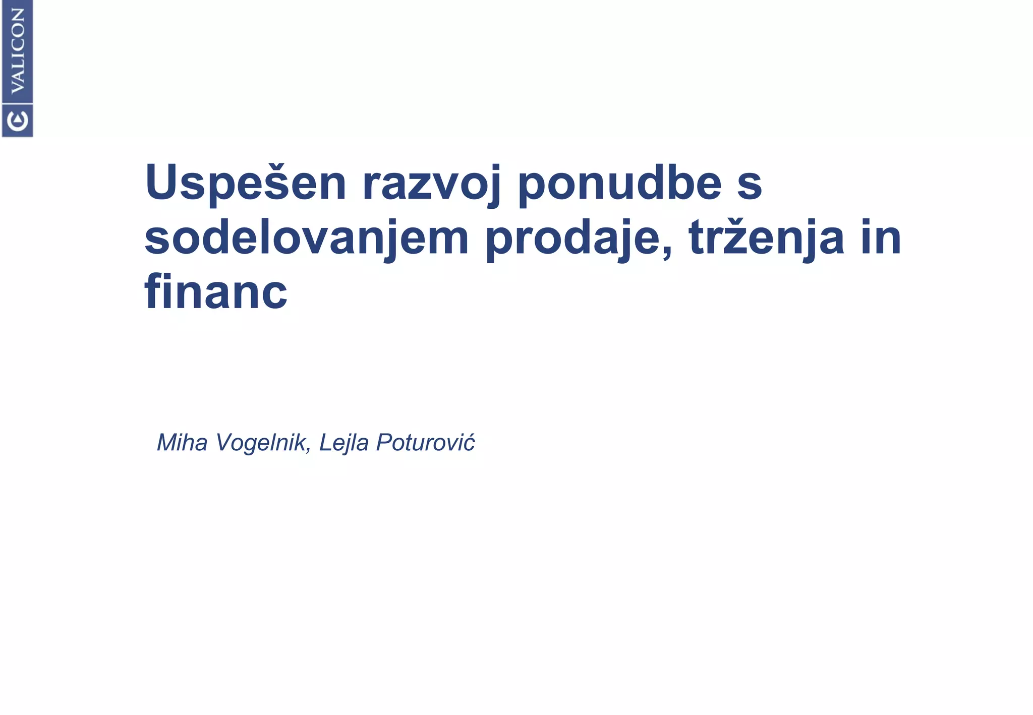 Valicon/SPSS konferenca 2011 | PPT