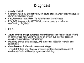 Uveitis in Behcet disease and VKH | PPTX