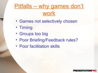Group games and activities | PPT