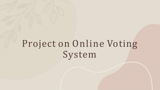 Vkik5AlhGeF6aSDh416.pptx management project | PPT