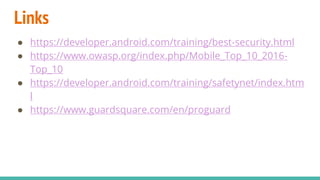 Volodymyr Kimak "Security Tips for Android App" | PPT