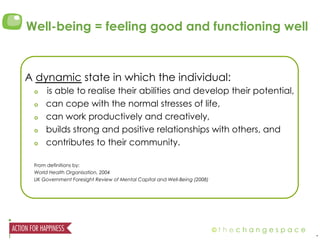 Why Wellbeing Matters for Engagement...and What Makes a Difference | PDF