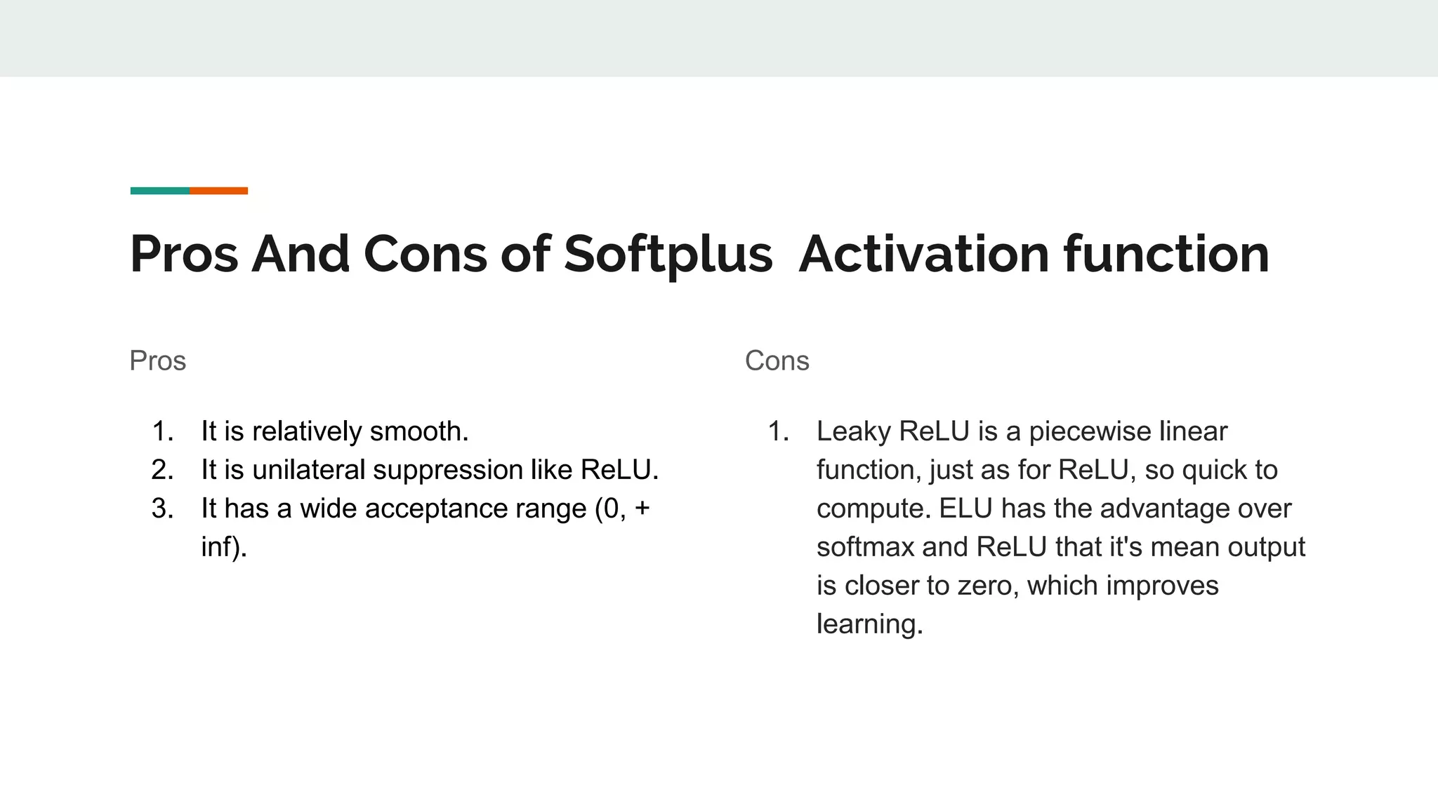 Activation functions | PPTX