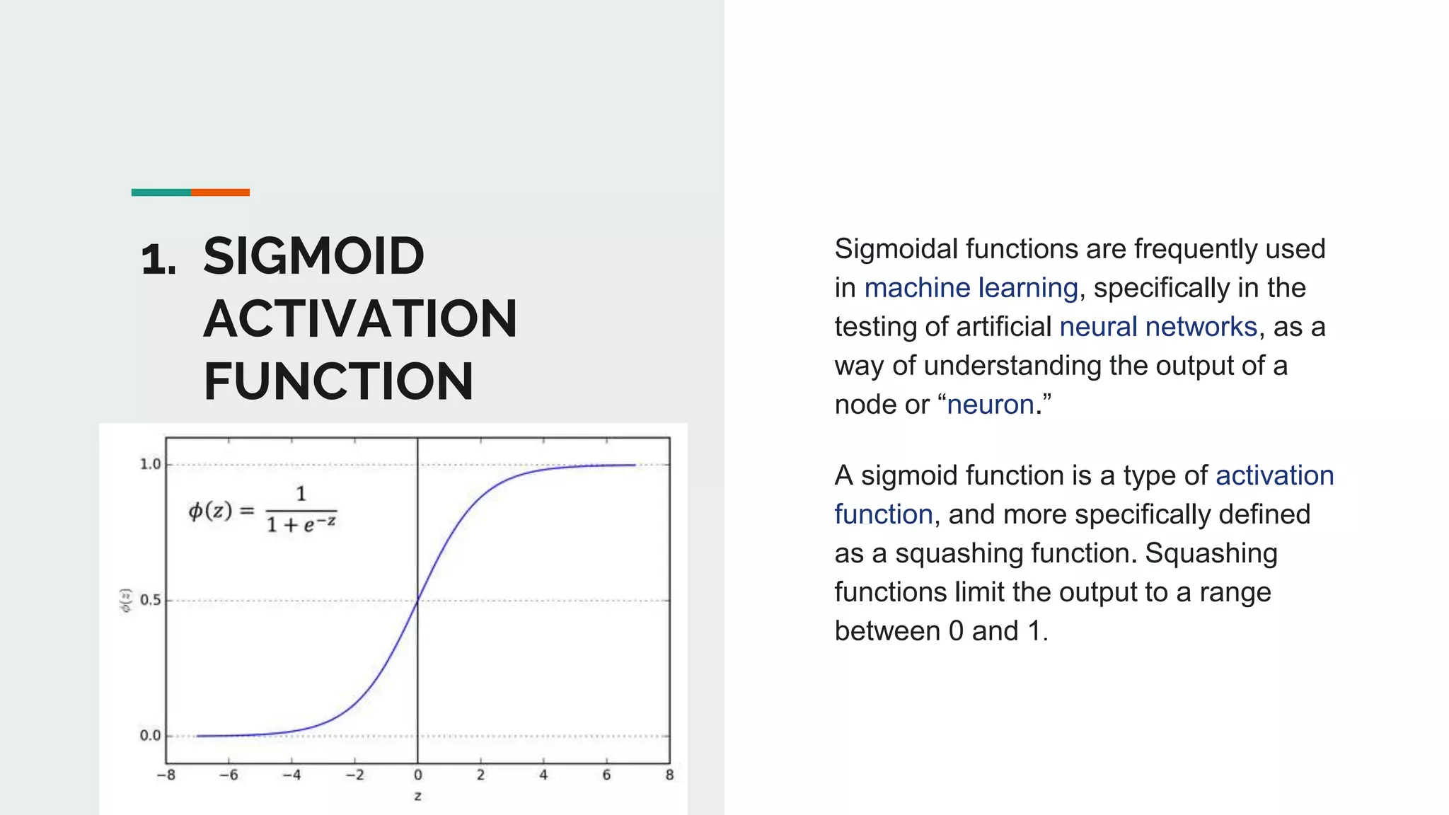 Activation functions | PPTX