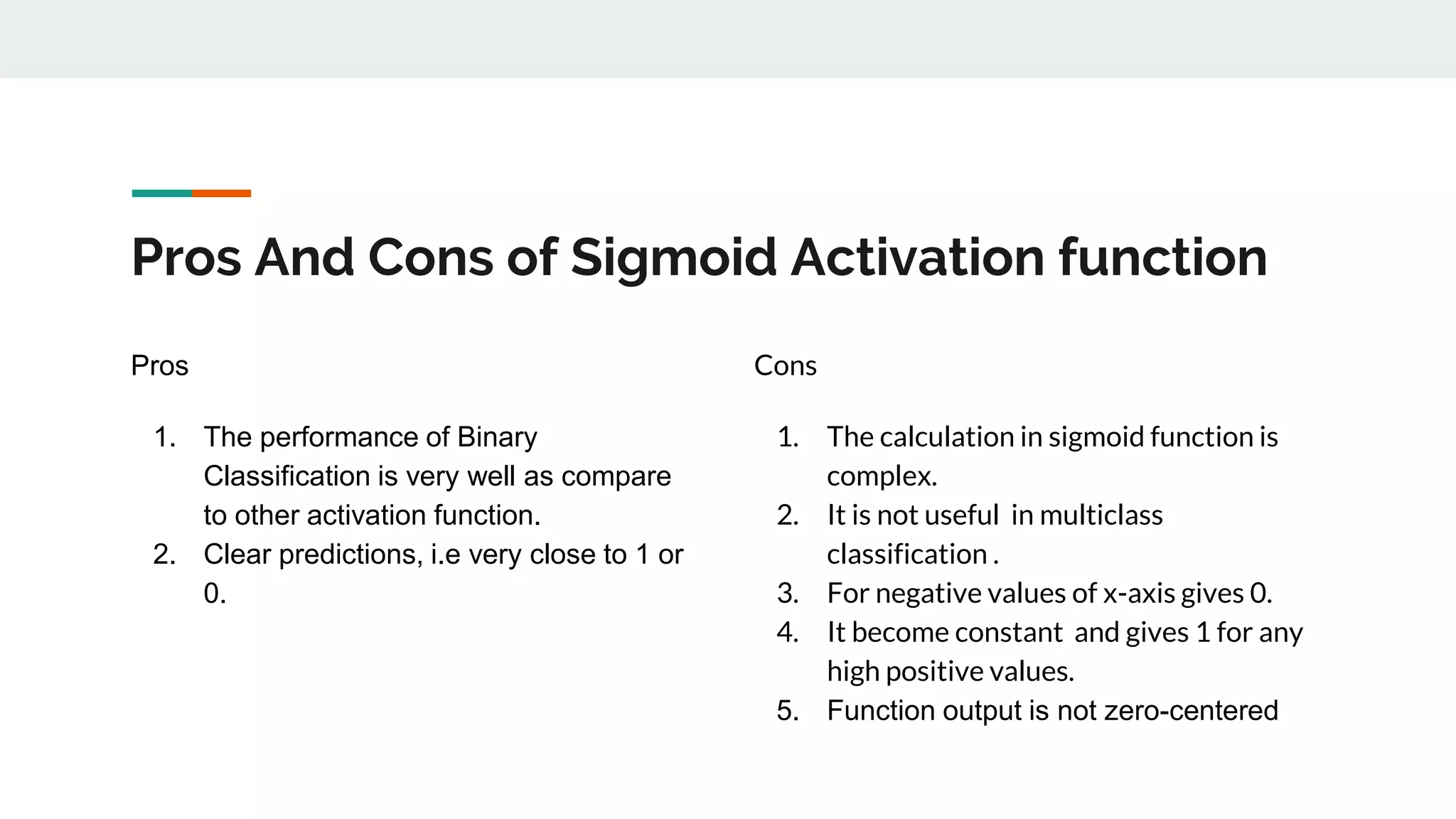 Activation functions | PPTX