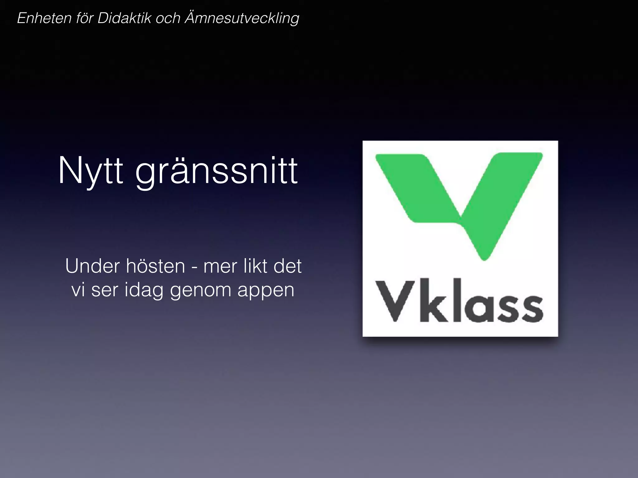 Vklass vh presentation | PDF