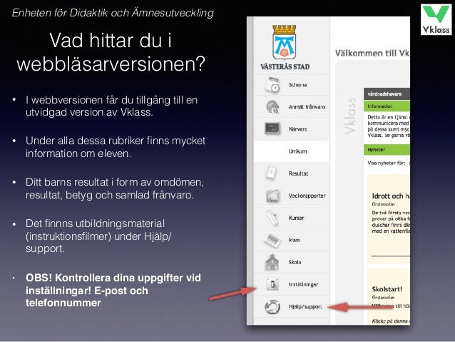 Vklass Login