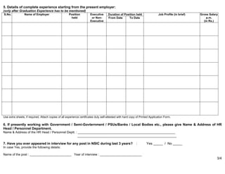 NSIC Application offline (Naukarihunt.blogspot.com) | PPT