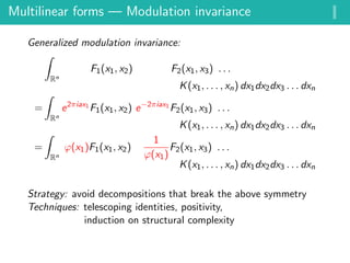 A T(1)-type theorem for entangled multilinear Calderon-Zygmund operators | PPT