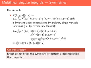 On Twisted Paraproducts and some other Multilinear Singular Integrals | PPT