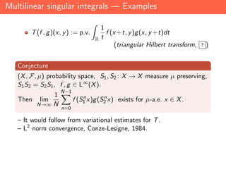 On Twisted Paraproducts and some other Multilinear Singular Integrals | PPT
