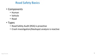 Road Safety Audit Approach as per IRC code | PPTX