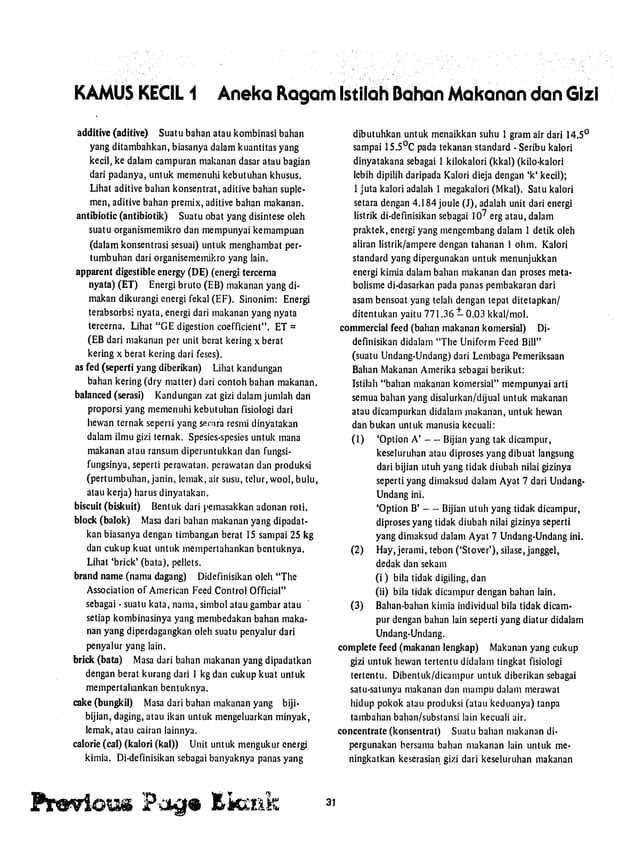 Komposisi bahan pakan | PDF