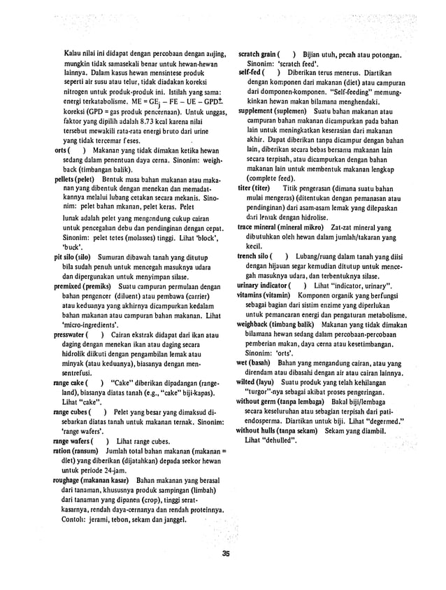 Komposisi bahan pakan | PDF