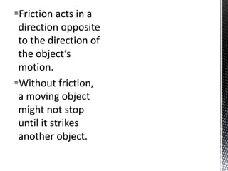 Friction | PPT