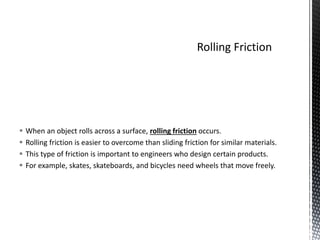 Friction | PPTX