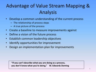 value stream mapping | PPTX