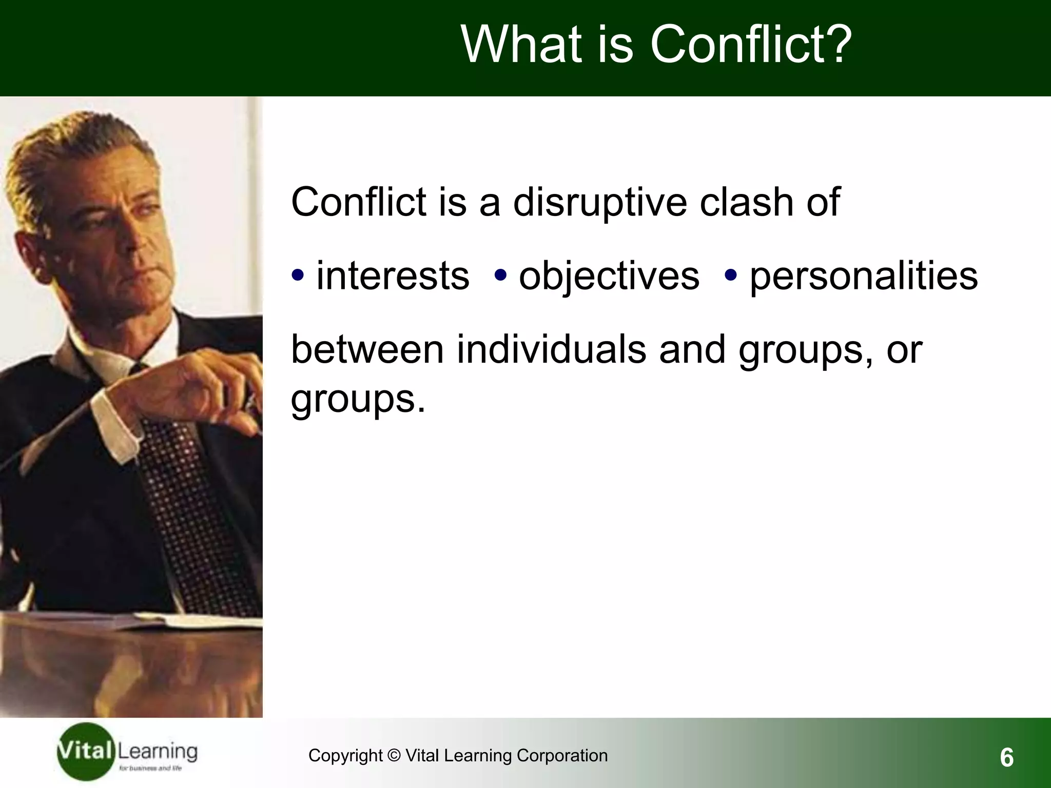 Resolving Conflicts | PPT