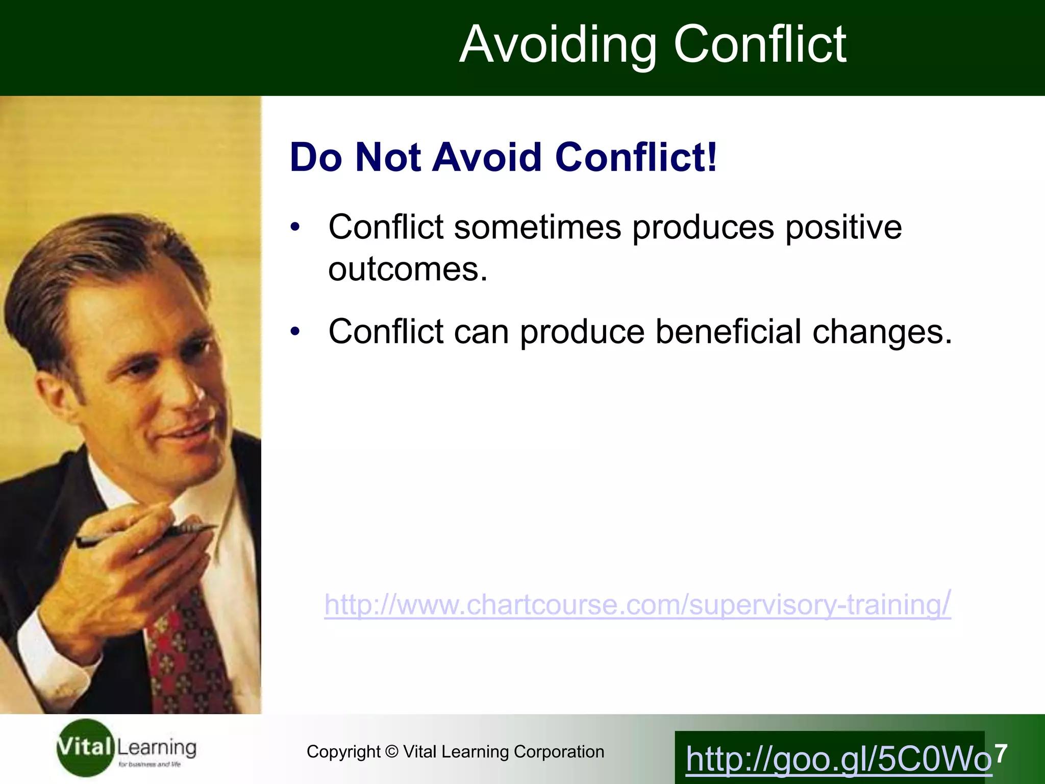 Resolving Conflicts | PPT