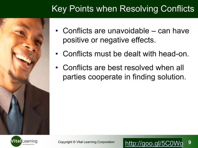 Resolving Conflicts | PPT