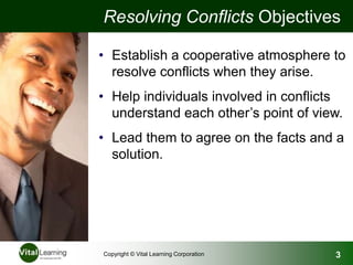 Resolving Conflicts | PPT