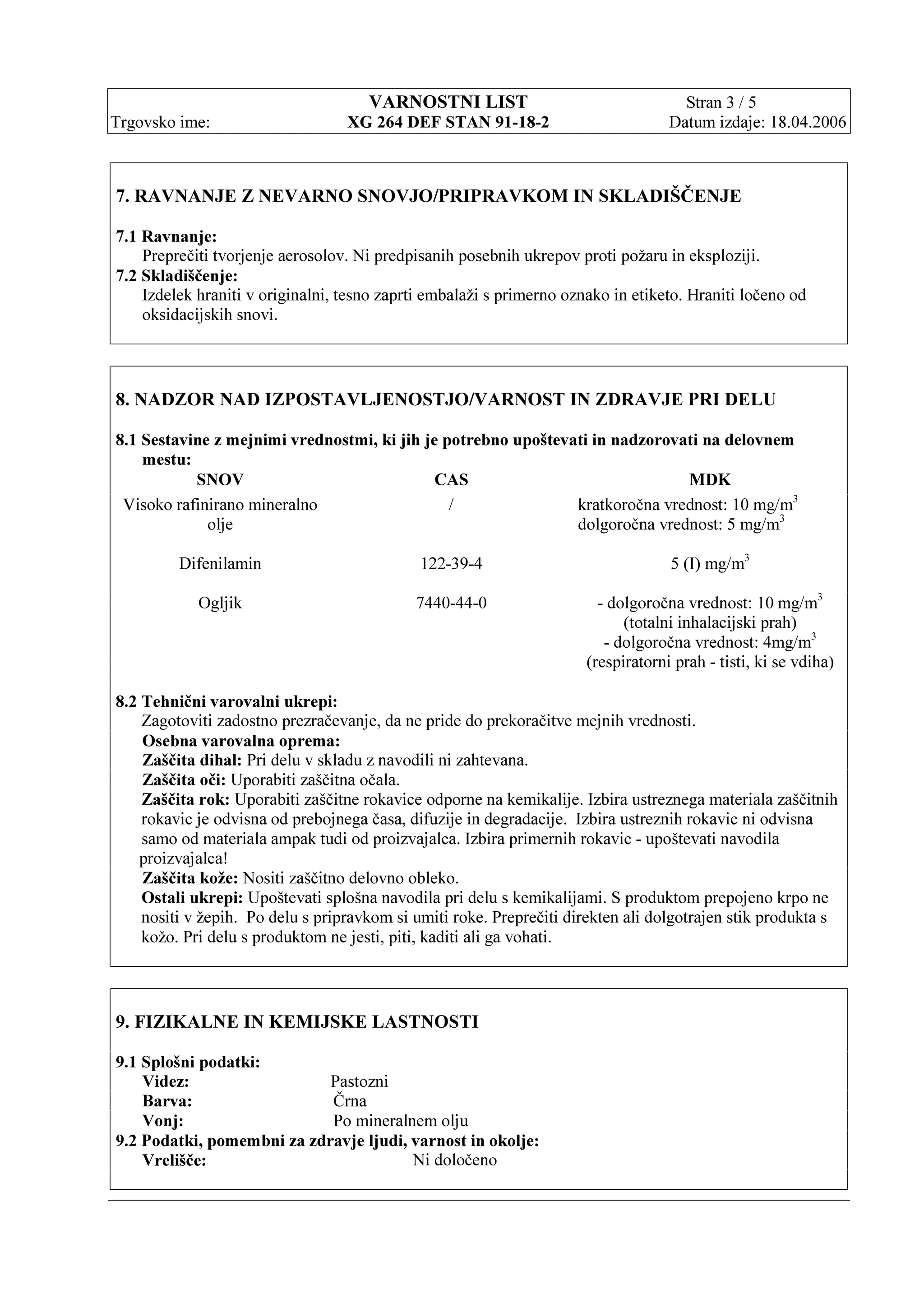 Vl Xg 264 Def Stan 91 18 2 | PDF