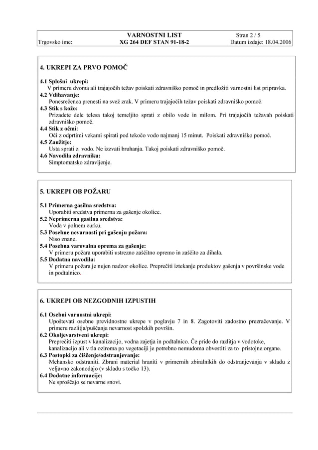 Vl Xg 264 Def Stan 91 18 2 | PDF | Science