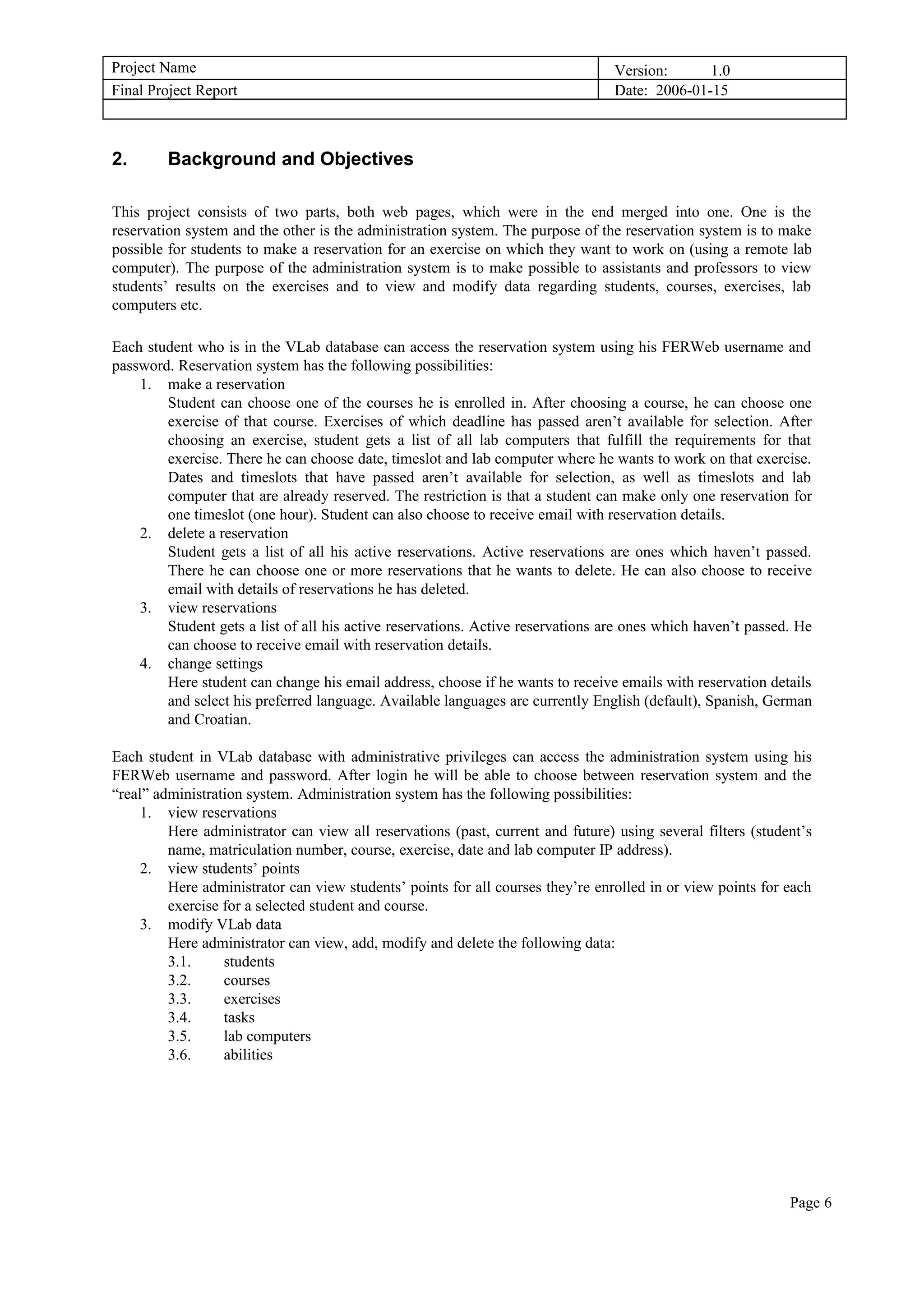 V lab final_project_report_0.1 | PDF