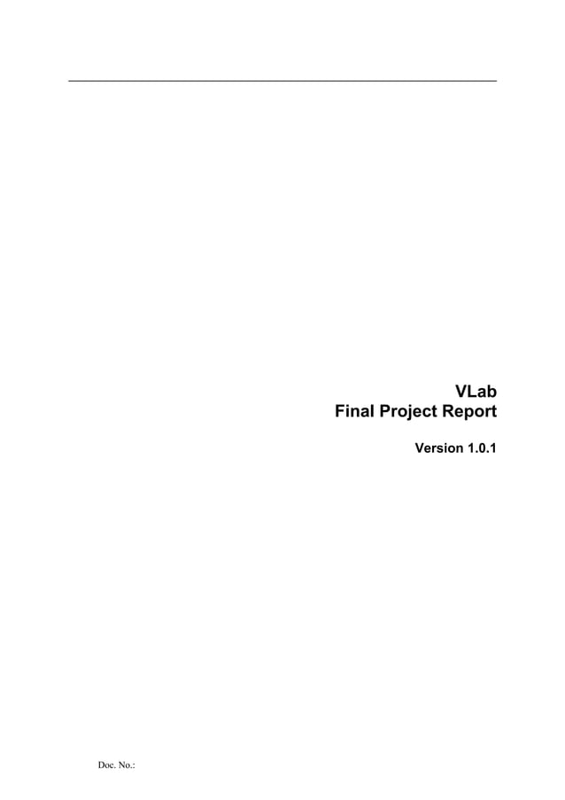 V lab final_project_report_0.1 | PDF