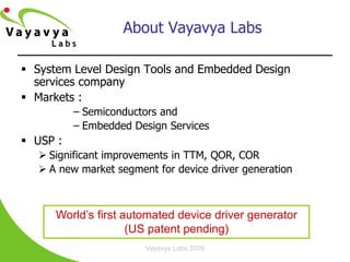 V Labs Product Presentation | PDF