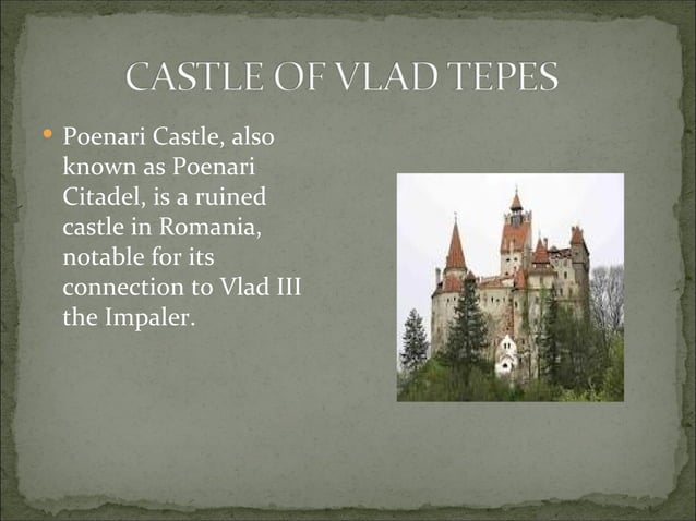 Vlad Tepes | PPT