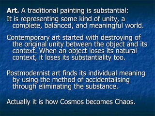 Comtemporary Art, | PPT
